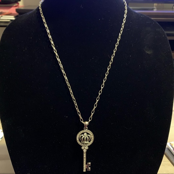 Jewelry | Last Chancesilver Queen Key Pendant Necklace | Poshmark